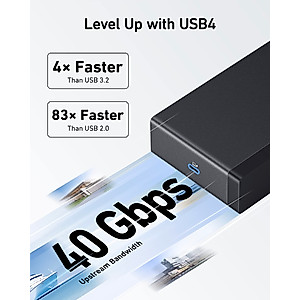 Anker 543 USB C to USB C Cable(140W 6ft), USB 2.0 Bio-Based Charging Cable & Anker 568 USB-C Docking Station(11-in-1), 100W Charging, 40Gbps Transfer, Ethernet, Single 8K, Triple 4K Display