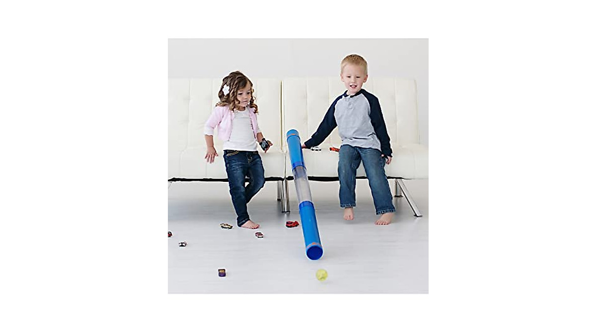 Tot Tube Playset: Race Cars & Balls with Fun STEM Action