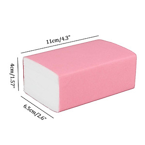 Beomeen Hair Perms Paper, 360 Sheets Salon Perm End Papers Hair Curling Paper Hairdressing Styling Tool for Hair Perming Hair Perm Rods Pads 3 Pack