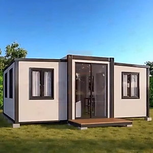 20 40ft Prefab Hotel Folding Container Homes Expandable Container House