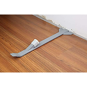 CUTTEREX Professional Heavy Duty Pull Bar and Pry Bar for Laminate Wood Flooring Installation, 22" Length, 4.4 Lbs