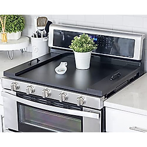 RELODECOR Noodle Board Stove Covers with Handles, Durable Extra Thick Laminate Wood Handmade Cookware, Counter Space Top Covers for Electric Stoves & Sink Farmhouse Rustic Decorative Tray for Kitchen