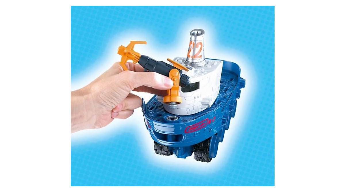 Mattel Matchbox Mega Rig Shark Adventure: Build 30+ Vehicles