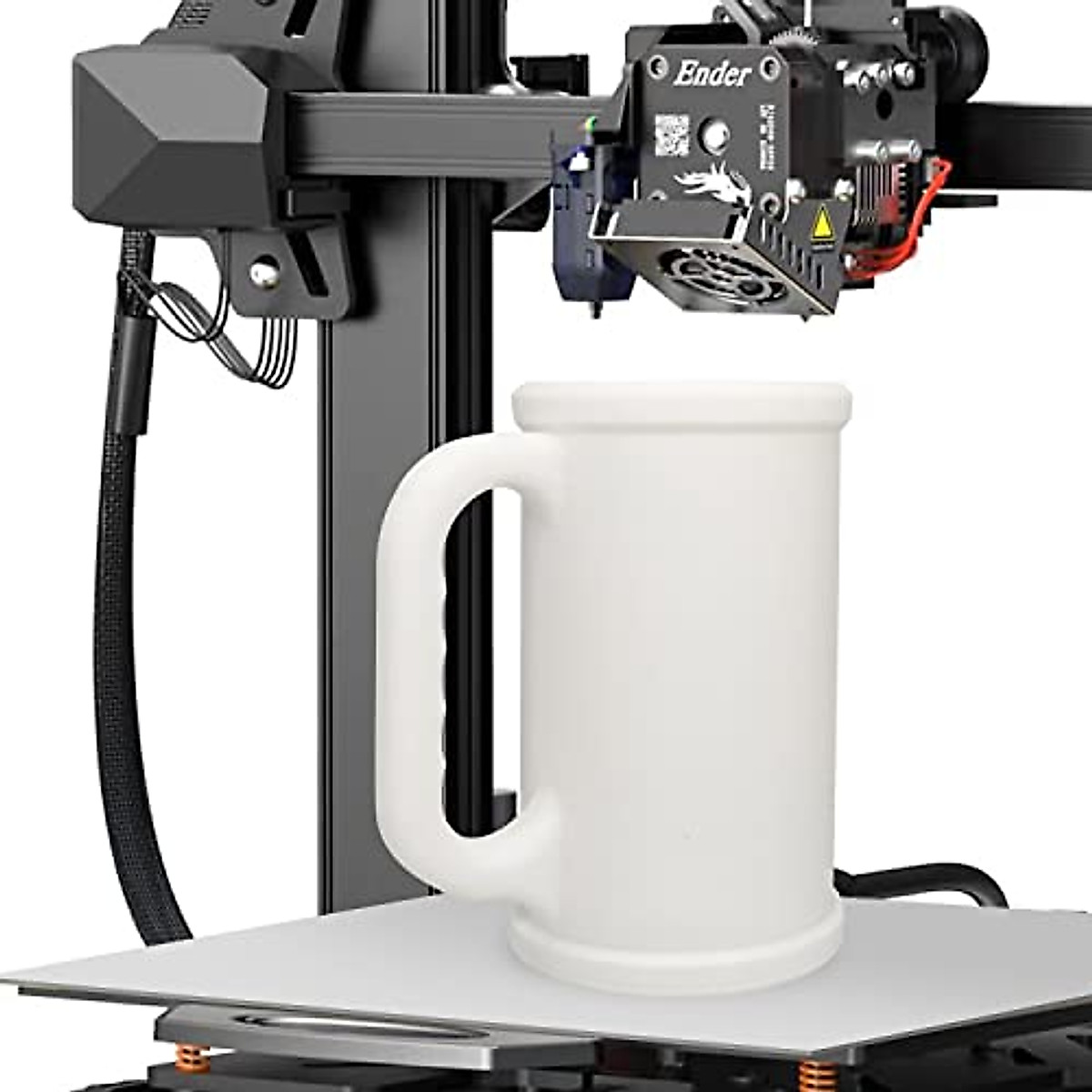 RepRapper White Extra Strong PLA PRO (PLA+) Filament for 3D Printer & 3D Pen 1.75mm (± 0.03mm) 2.2lbs (1kg)