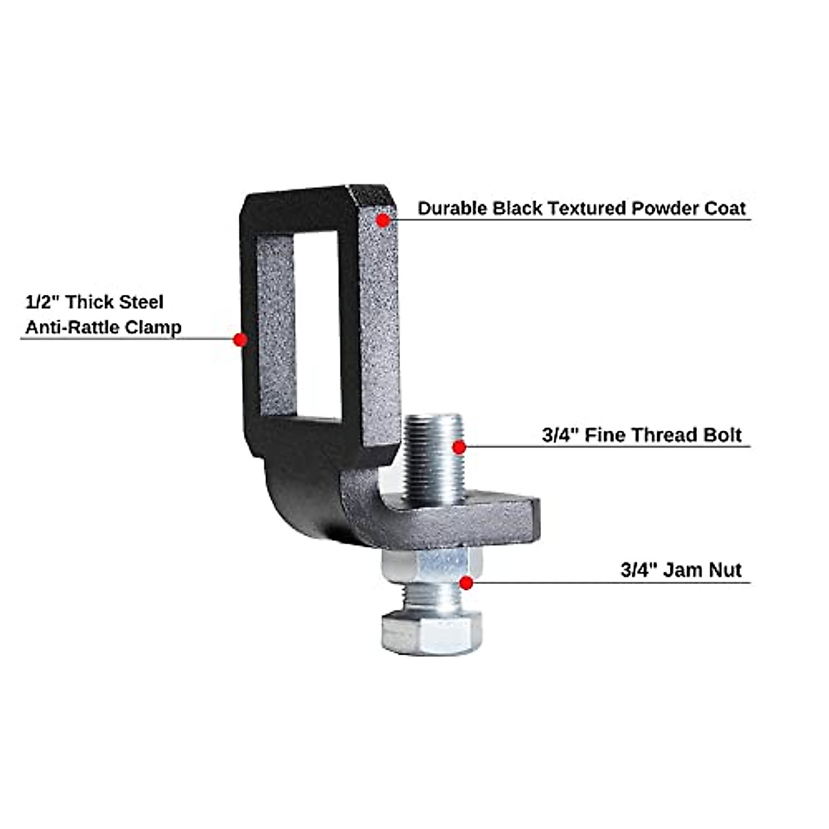 Bulletproof Anti-Rattle Clamp (2.0")