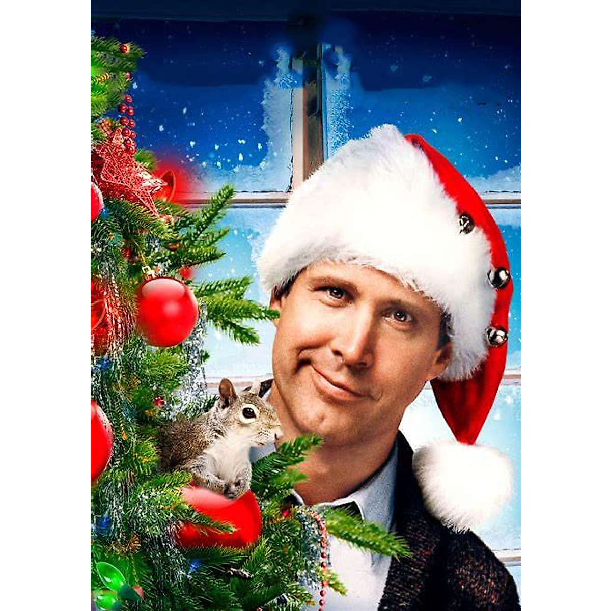 DIY 5D Diamond Painting by Number Kits,Full Drill Crystal Rhinestone Embroidery Pictures Arts Craft for Home Wall Decoration Christmas Vacation 12X16Inch