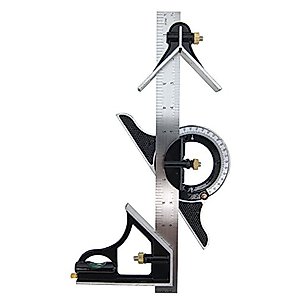 Elitexion 12 inches Combination Tri-Square Set