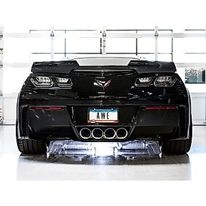 AWE Tuning 14-19 Chevy Corvette C7 Z06/ZR1 (w/o AFM) Touring Edition Axle-Back Exhaust w/Chrome Tips - 3015-42133