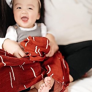 Little Unicorn Deluxe Muslin Swaddle Blanket | Rayon made from Bamboo | 47" x 47" | Unisex