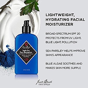 Jack Black - Double-Duty Face Moisturizer,SPF 20 , 8.5 Fl Oz (Pack of 1)
