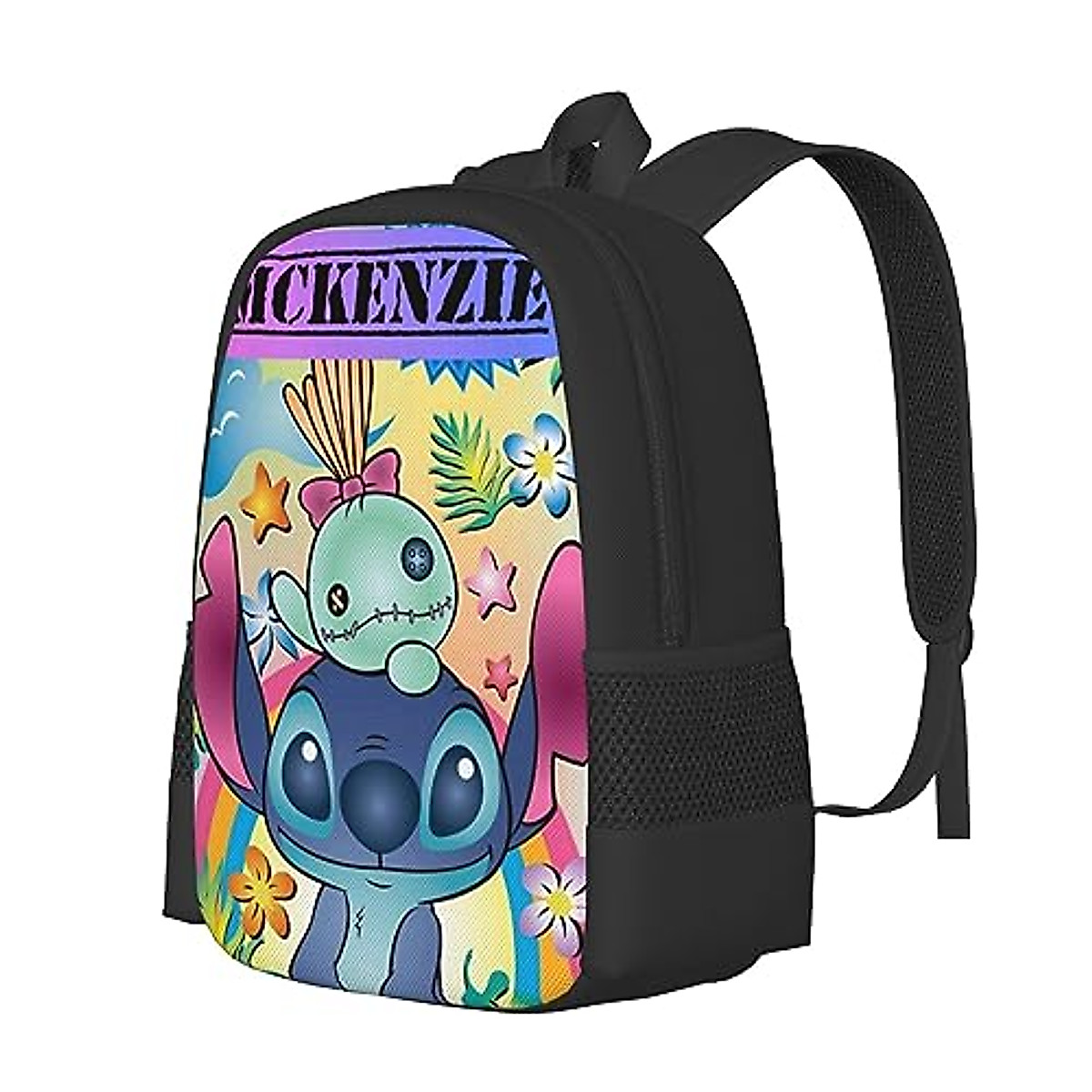 Anime Stitch Backpack Cartoon Anime Character Travel Rucksack Bag Cute Laptop Backpack Woman Men Casual Backpack Gifts