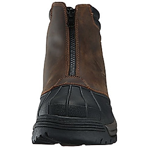 Propét mens Blizzard Mid Zip-m hiking boots, Brown/Black, 10 3X-Wide US