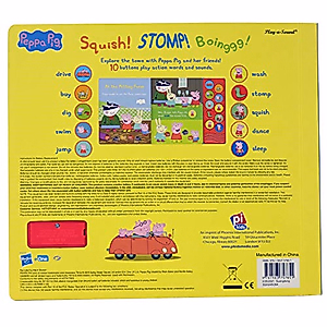 Peppa Pig - Away We Go 10-Button Sound Book - PI Kids (Play-A-Sound)