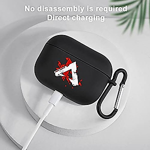 Legends Video Game Graphics Case Compatible with AirPods 3 Pro Skin Cover with Keychain Player Gifts Merch for Women Girl Mens Kid Boys Full Protective Accessories-Support Wireless Charging