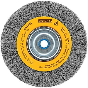 DEWALT Wire Wheel, Crimped, 6-Inch (DW4904)