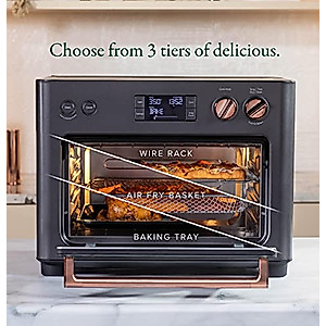 Cafe Couture Oven with Air Fry, 14 Cooking modes in 1 including Crisp Finish, Wifi, Matte Black