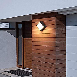 Wall Light Wall Lighting Outdoor Wall Lamp Led Lamp Aisle Waterproof Balcony Terrace Modern Home Garden Wall Lamp 16 16 (cm)