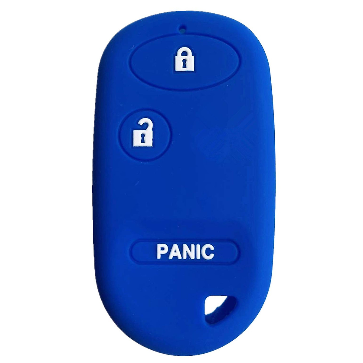 RPKEY Silicone Keyless Entry Remote Control Key Fob Cover Case Protector Replacement Fit for Honda Accord Element Civic Pilot 72147-S5A-A01 NHVWB1U523 NHVWB1U521 A269ZUA106 72147-S04-A01(Blue)