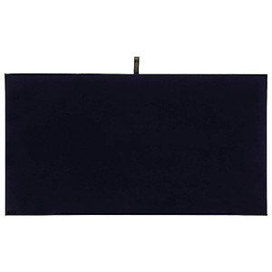 MOOCA Wooden Jewelry Display Case, Jewelry Organizer Case with Tempered Glass Top Lid & Removable Black Luxurious MDF Velvet Jewelry Display Pad, Natural Wood Colo