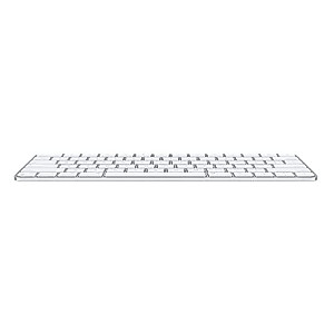 Apple Magic Keyboard: Wireless, Bluetooth, Rechargeable. Works with Mac, iPad, or iPhone; US English - White