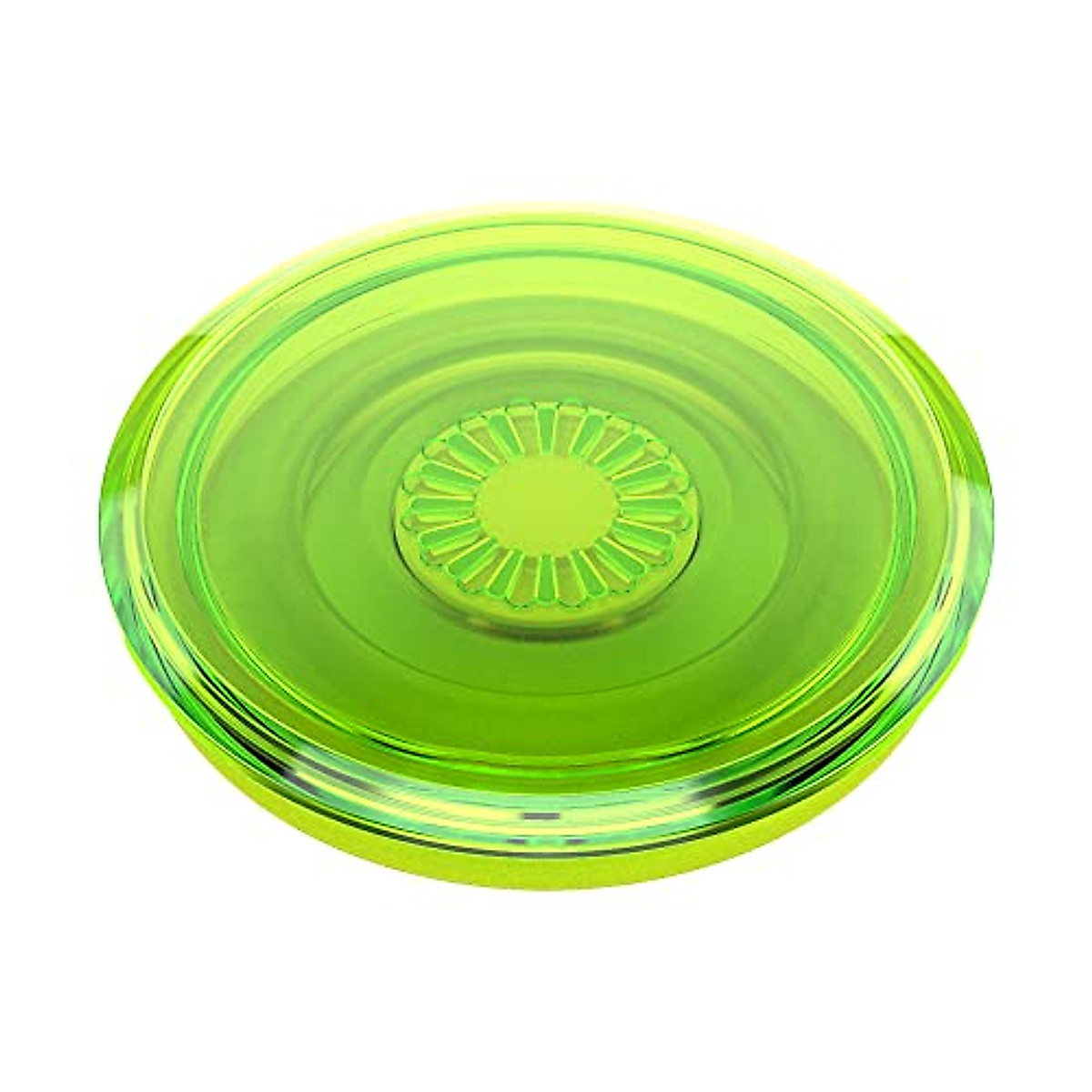 PopSockets PopTop (Top only. Base Sold Separately) Swappable Top for PopGrip Bases, PopGrip Slide, Otter+Pop & PopWallet+ - Neon Glow Blazing Lime