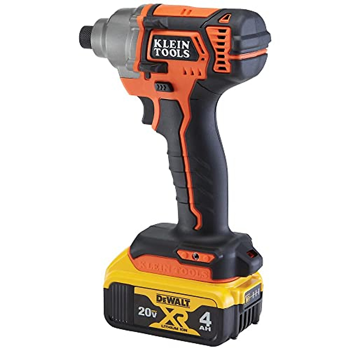Klein Tools BAT20CD 20V Battery-Operated 1/4-Inch Impact Driver, Compact Design for Excellent Control in Tight Spaces (Tool Only)