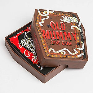 Chronicle Books Old Mummy Card Game: (Spooky Mummy and Monster Playing Cards, Halloween Old Maid Card Game), 1 EA