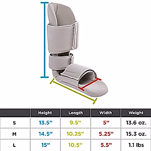 BraceAbility Padded 90 Degree Plantar Fasciitis Boot | Soft Night Splint to Stabilize Foot and Ankle, Stretches Plantar Fascia Ligament and Supports Achilles Tendon (Small)