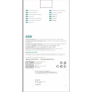 ESR Clear Case Compatible with iPhone 14 Pro Max Case, Shockproof Thin Silicone Cover, Yellowing-Resistant Slim Transparent TPU Phone Case, Project Zero Series, Clear