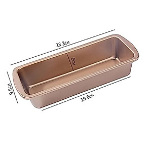 TAKESH Bread Box Toast Box Bread Loaf Pan Carbon Steel Cheese Cake Toast Mold Bread Loaf Pan Baking Dishes Pan Kitchen Tool
