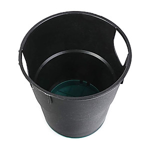 JKPOWER 6 Inch Garden Lawn Underground Valve Box Cap Sprinkler System Watering Cover Valve Box Cover Green + Black app.205x230x160mm/8.07x9.06x6.30in