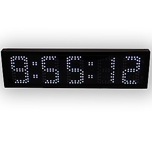EU 5" 5 Digits RGB(7 Colors) LED Race Timing Clock for Running Events
