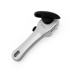 Starfrit Securimax Auto Can Opener, Silver/Black