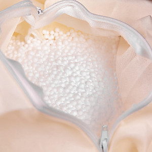 Flash Furniture Dillon Small Teal Furry Bean Bag Chair for Kids and Teens