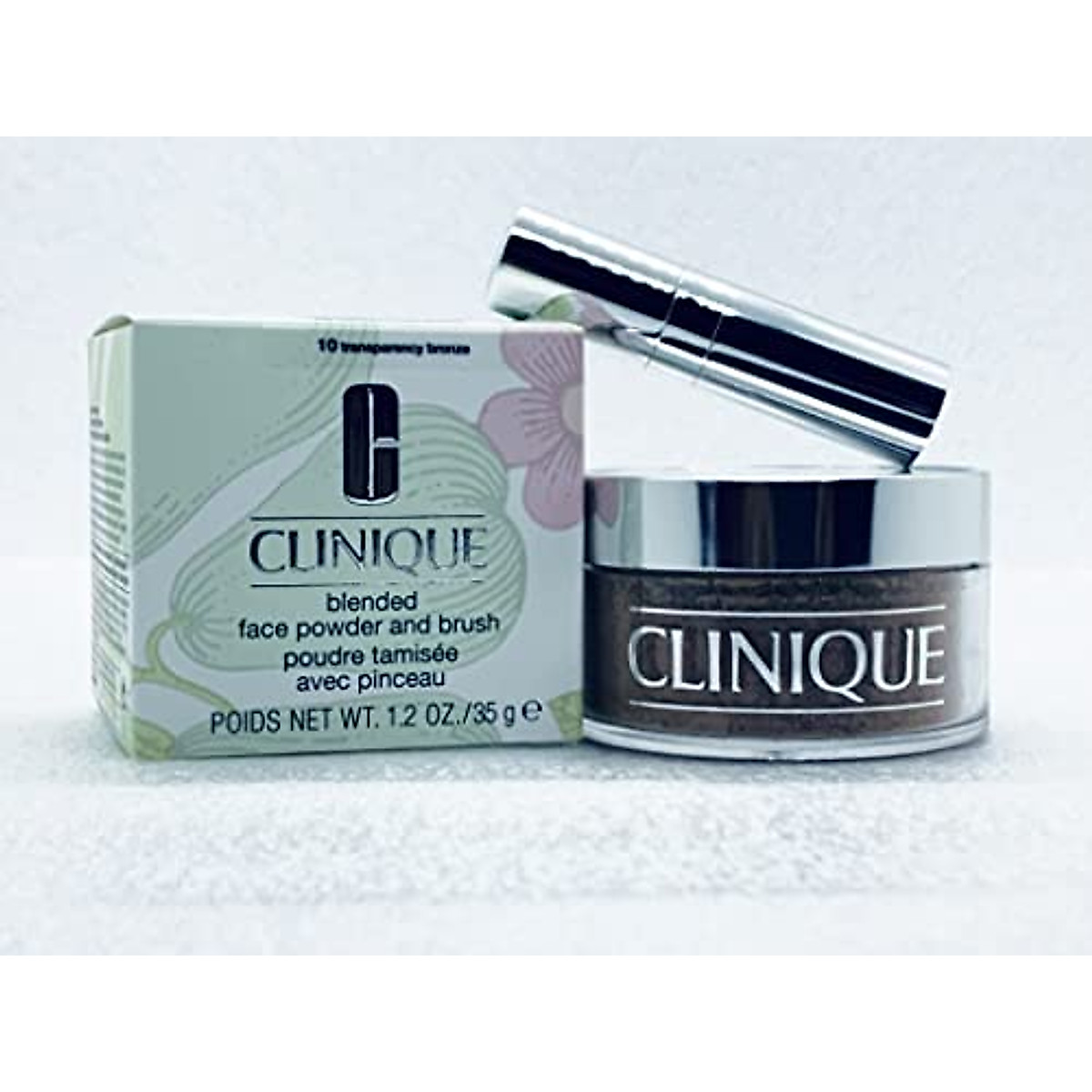 Clinique Blended Face Powder and Brush 10 Transparency Bronze