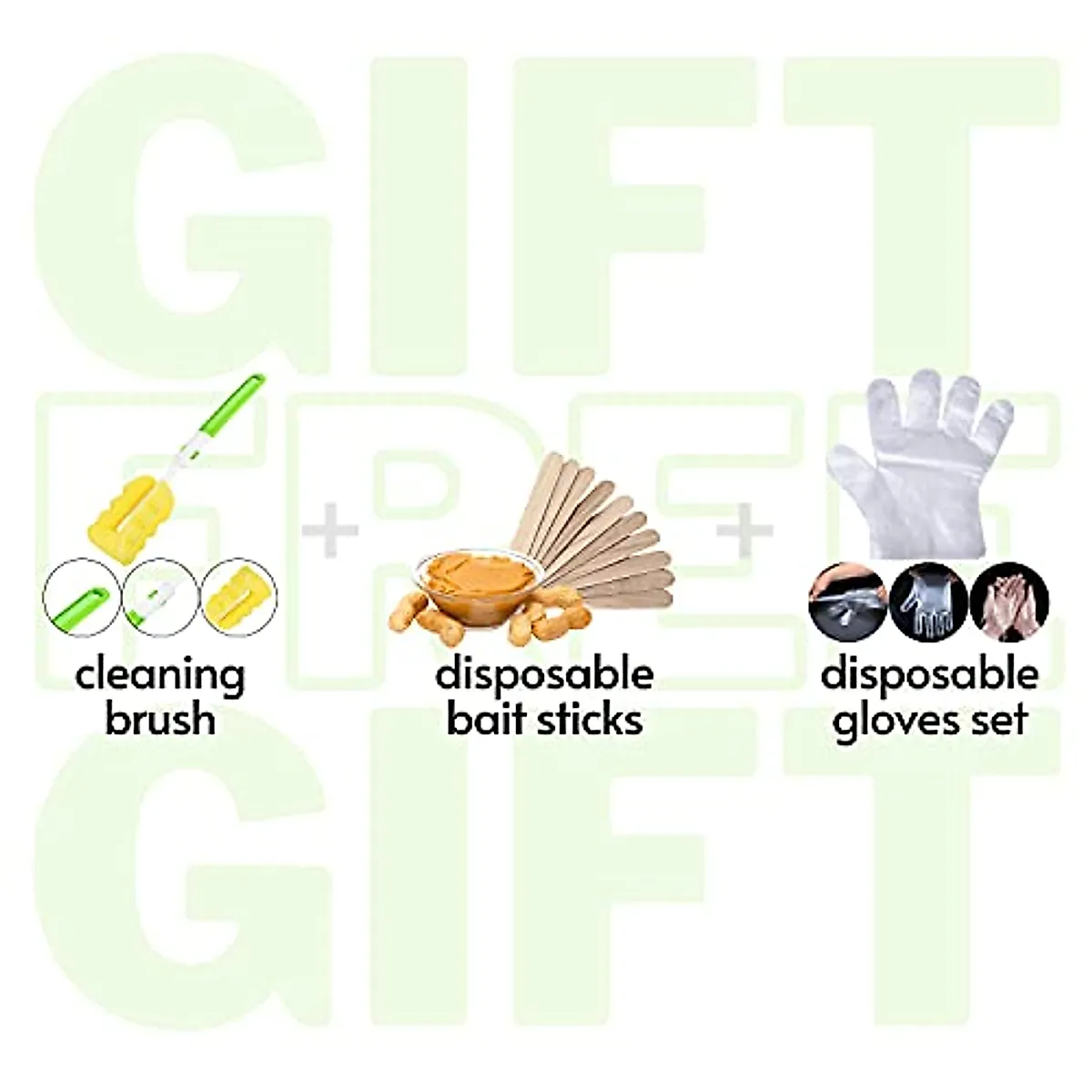 Humane Smart No Kill Mouse Trap, Cruelty Free Live Catch and Release, Easy to Set for Small Rodents Such as Mouse Mice Vole Mole Chipmunk, Reusable for Kitchen Garden Storage Garage (Blue - (2 pcs))