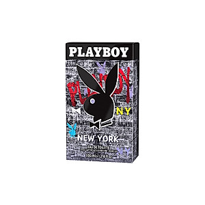 Playboy Fragrances Playboy New York Eau De Toilette Spray for Men By - 3.4 Ounce / 100 Ml, 3.4 Fl Ounce