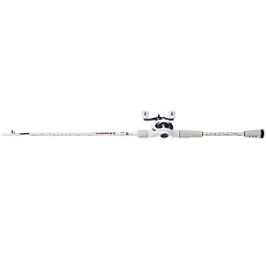 Abu Garcia Veritas Low Profile Baitcast Reel and Fishing Rod Combo