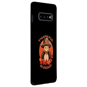 Galaxy S10+ GIS Specialist Funny Thanksgiving Turkey & Fall Case