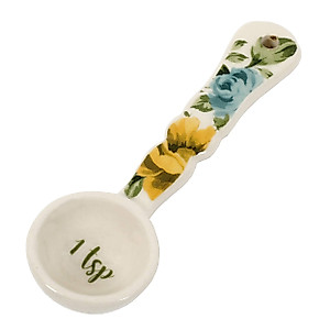 Pioneer Woman Vintage Floral Ceramic Measuring Spoons