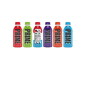 Prime Hydration Sports Drink, Thirst Quenching Best Flavors Variety 12pk (2 of each 6 flavor)