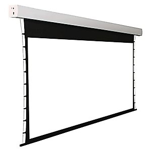 Projector Screen 16:9 Tab-tensioned Motorized Intelligent Electric Projection 4K Cinema Screen for Home Theater Projector (Color : As Shown, Size : 150 inch)