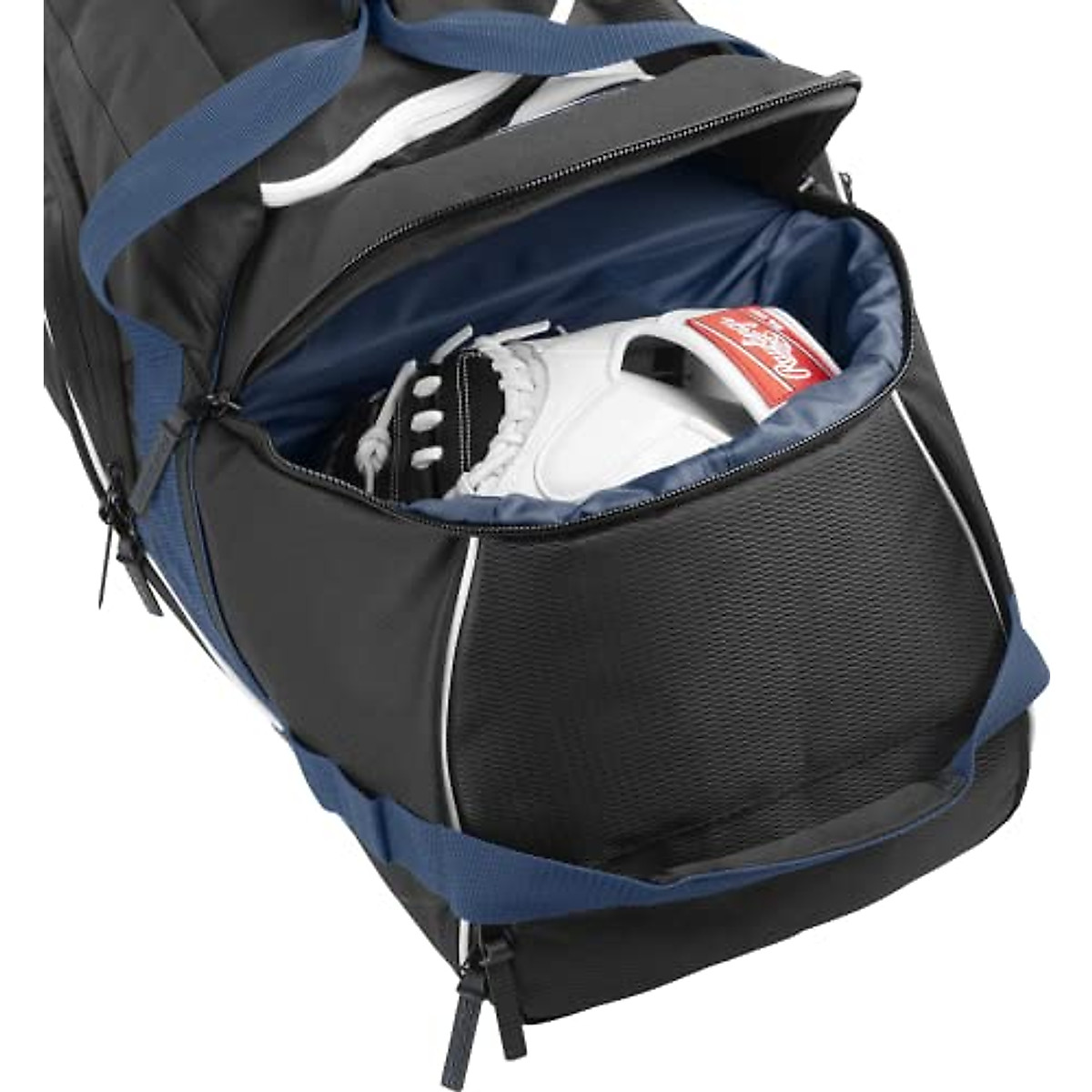 Rawlings | R1502 Wheeled Catcher's Bag | Baseball/Softball | Navy