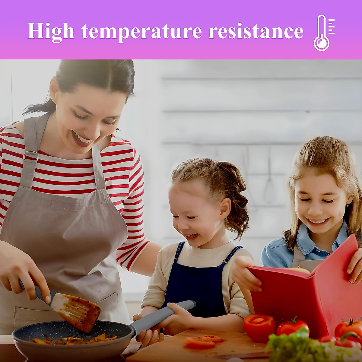 Generic Silicone Pan Handle Sleeve,Cast Iron Handle Cover for Frying Pan,Spatulas,Skillet, Wok, Pot,Ladles and Skimmers etc,Durable and Easy to Install, Dark gray, 43-160