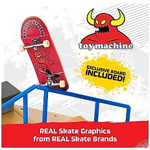 Tech Deck, Jump N’ Grind X-Connect Park Creator, Customizable and Buildable Ramp Set with Exclusive Fingerboard, Kids Toy for Ages 6 and up