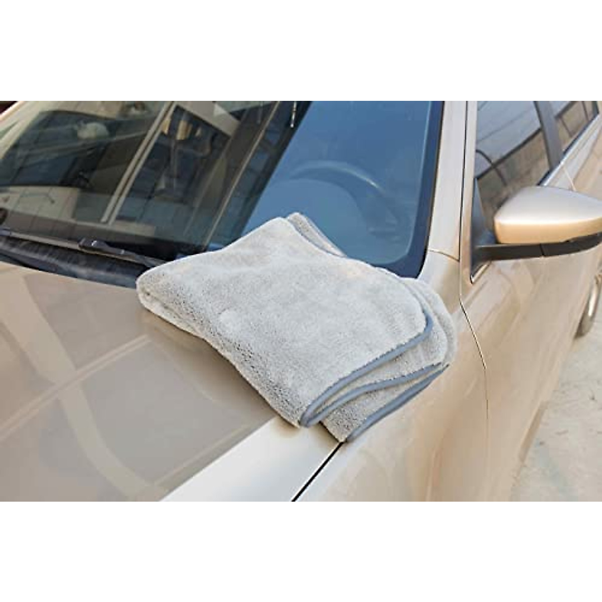 ANOUR Microfiber Towels for Cars Plush Microfiber Car Drying Towel Scratch-Free 36” x 25” Durable Cloth for Car Cleaning