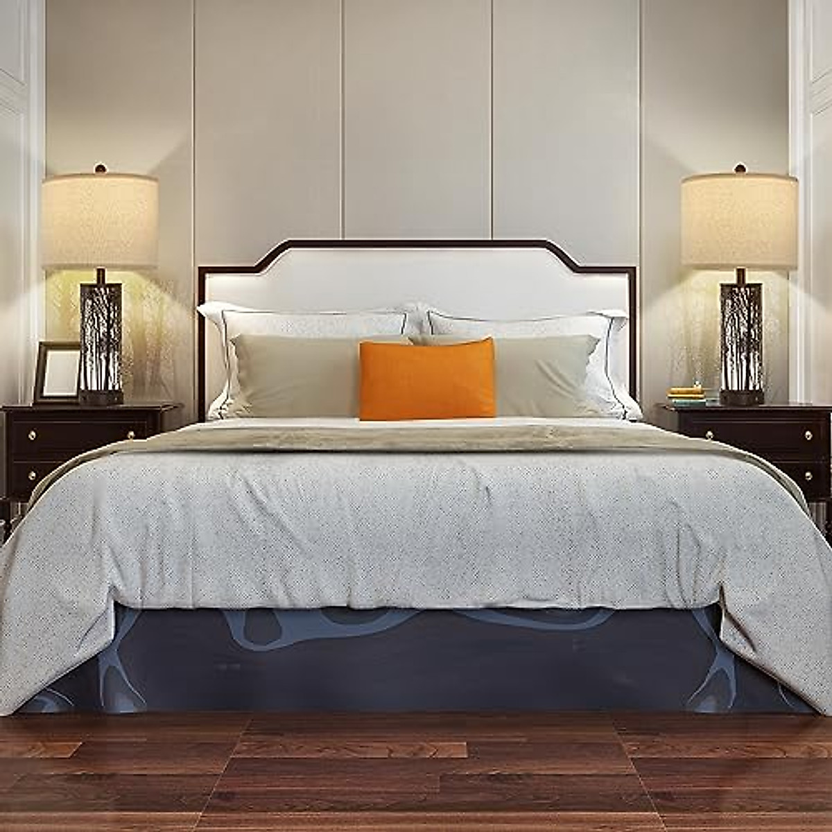 YUNHONG Set of 2 Industrial Table Lamp with USB Ports,Touch Control 3-Way Dimmable Bedroom Lamp, Tree Lamp with White Shade, Brown Metal Forest Lighting for Gothic Bedroom Decor