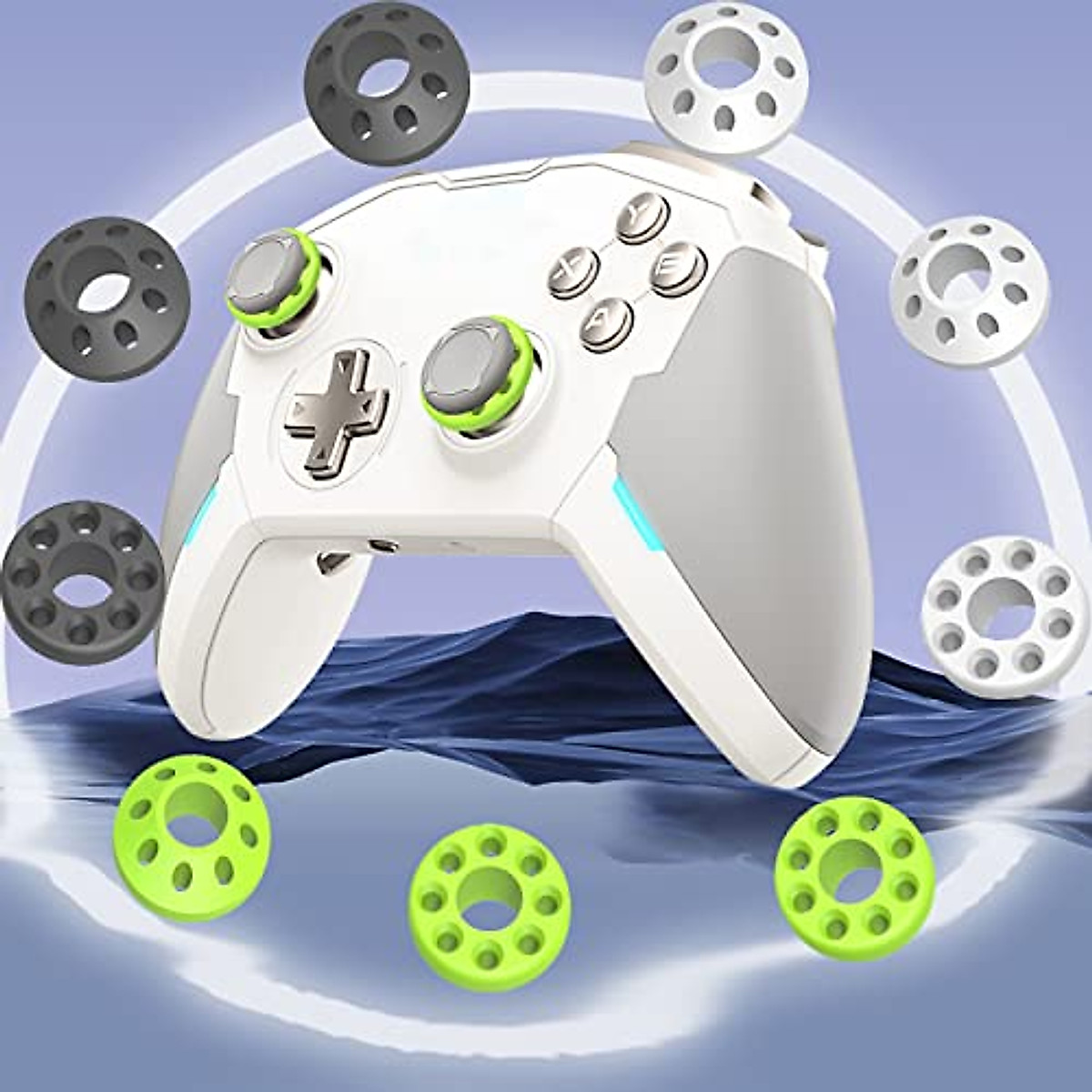 Murciful Aim Assist Target Motion Control Precision Rings for PS5, PS4, Xbox Series X/S, Xbox One, Xbox 360, Switch Pro Controller