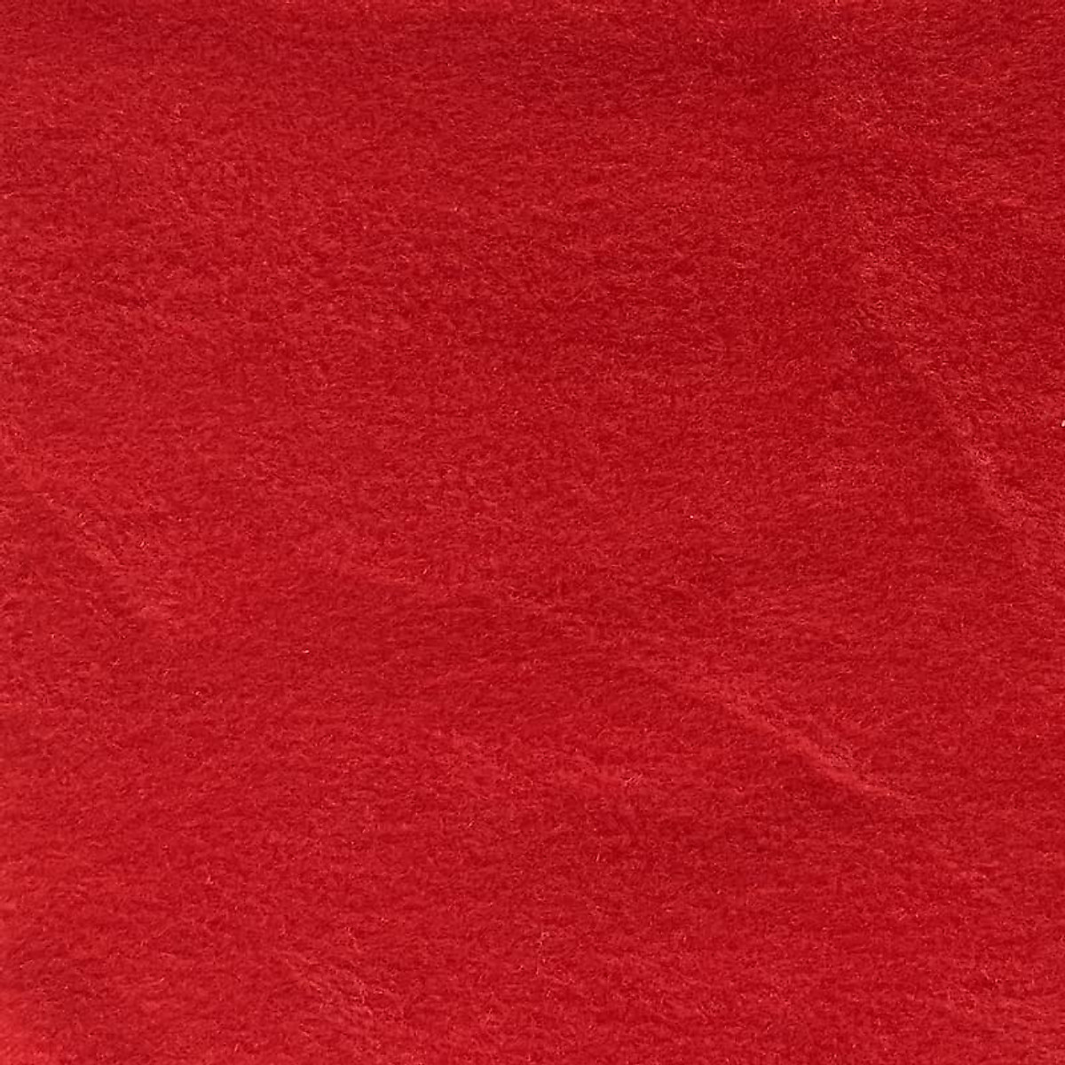 Christmas Solid Fleece No Sew Throw Kit - Red/Forest Green (50x60)