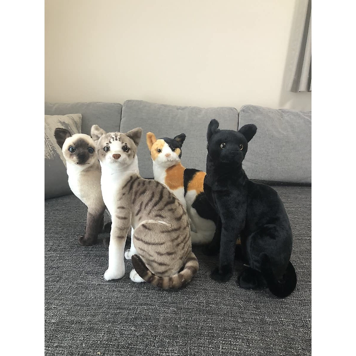 TigerHart Stefan The Siamese Cat - 14 Inch Stuffed Animal Plush